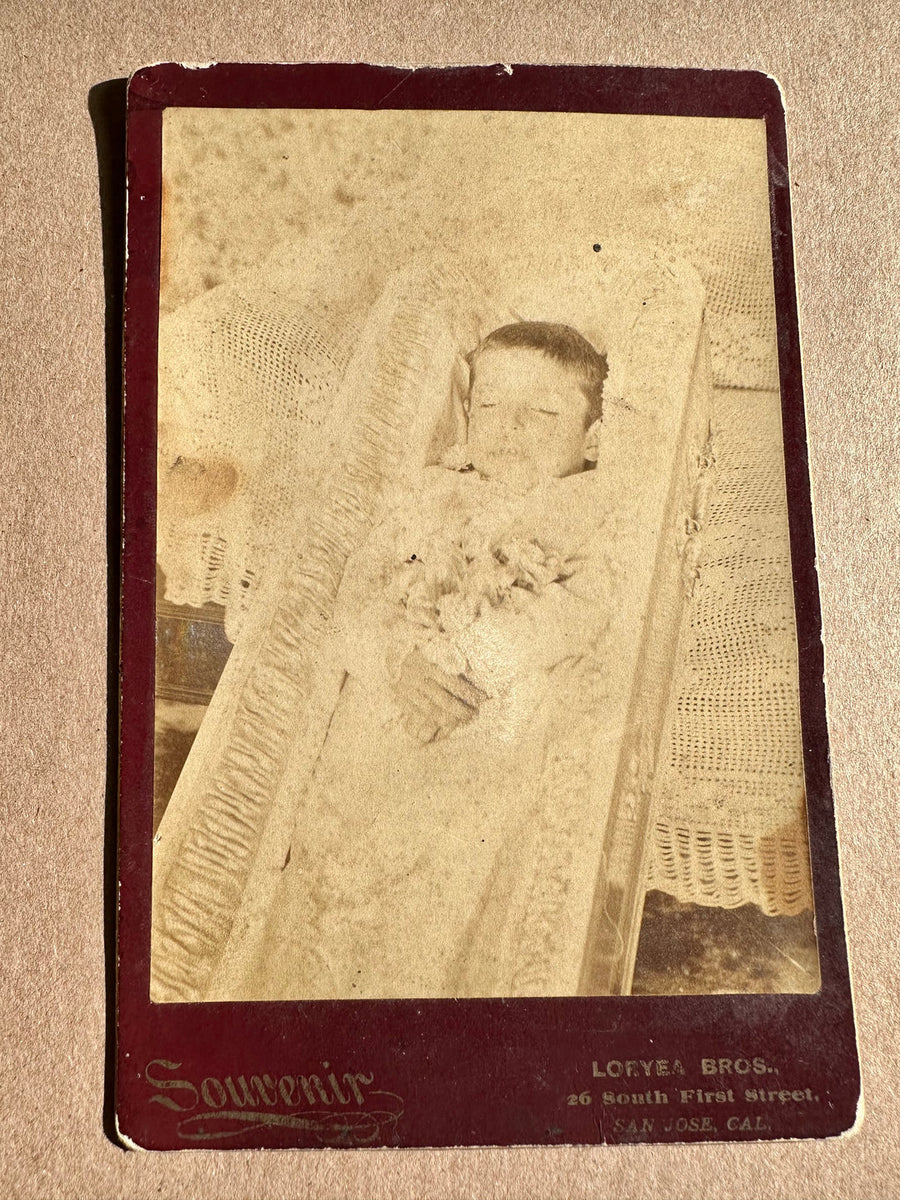 Post Mortem Boy Hard To Find San Jose California Photographer – The ...