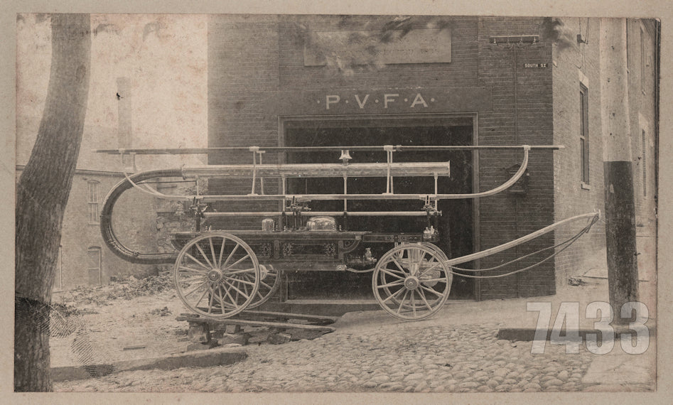 Rare Old Photograph Portland Maine Fire Pumper Early-1900s Firefightin ...