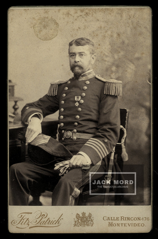 RARE Antique Photo USN US Captain & Navy Rear Admiral YATES STIRLING U ...