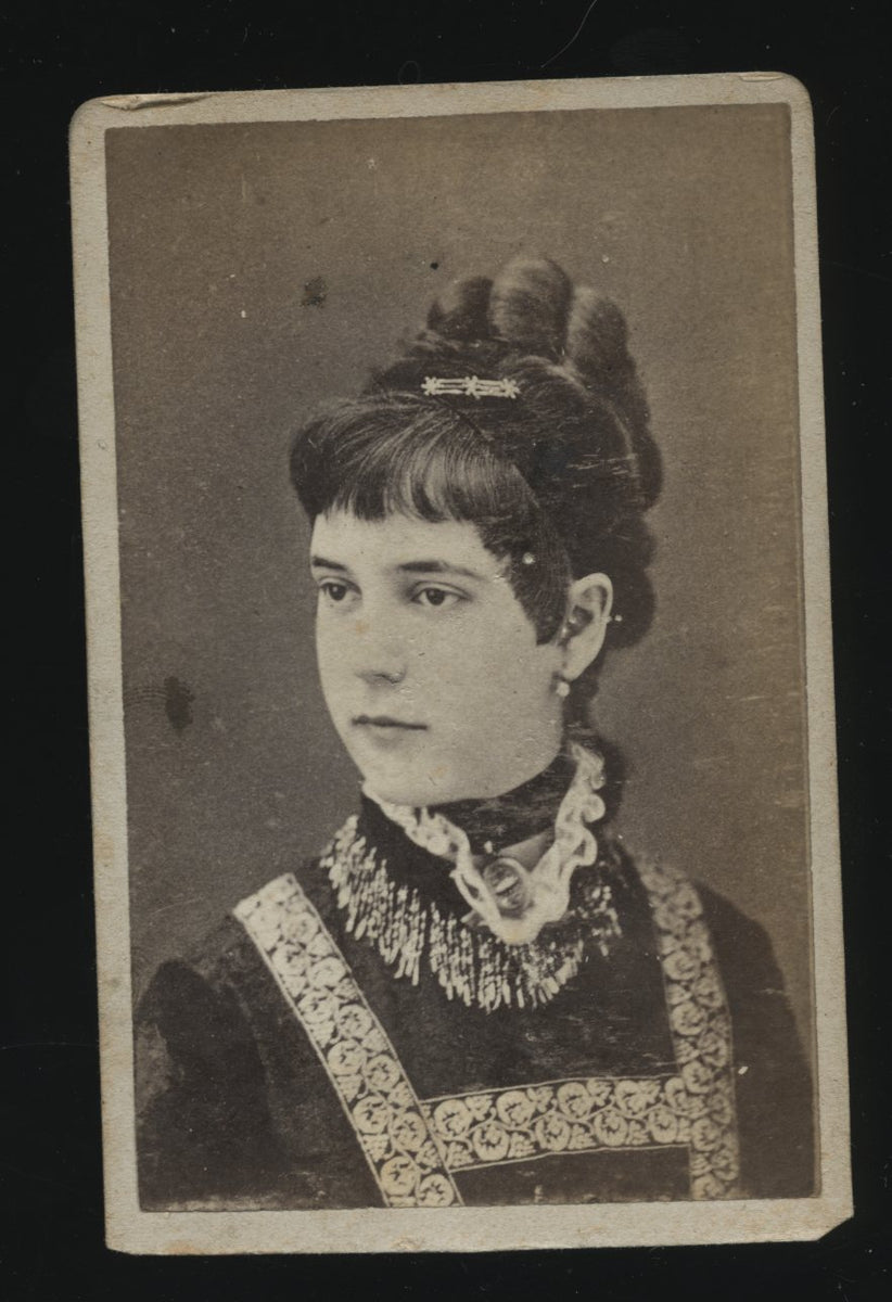Young Murder Victim Jennie Cramer - CDV Photo – The Thanatos Archive Store