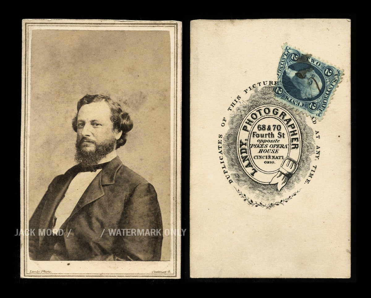 Rare Political Photo Copperhead Leader George H. Pendelton / Civil War ...