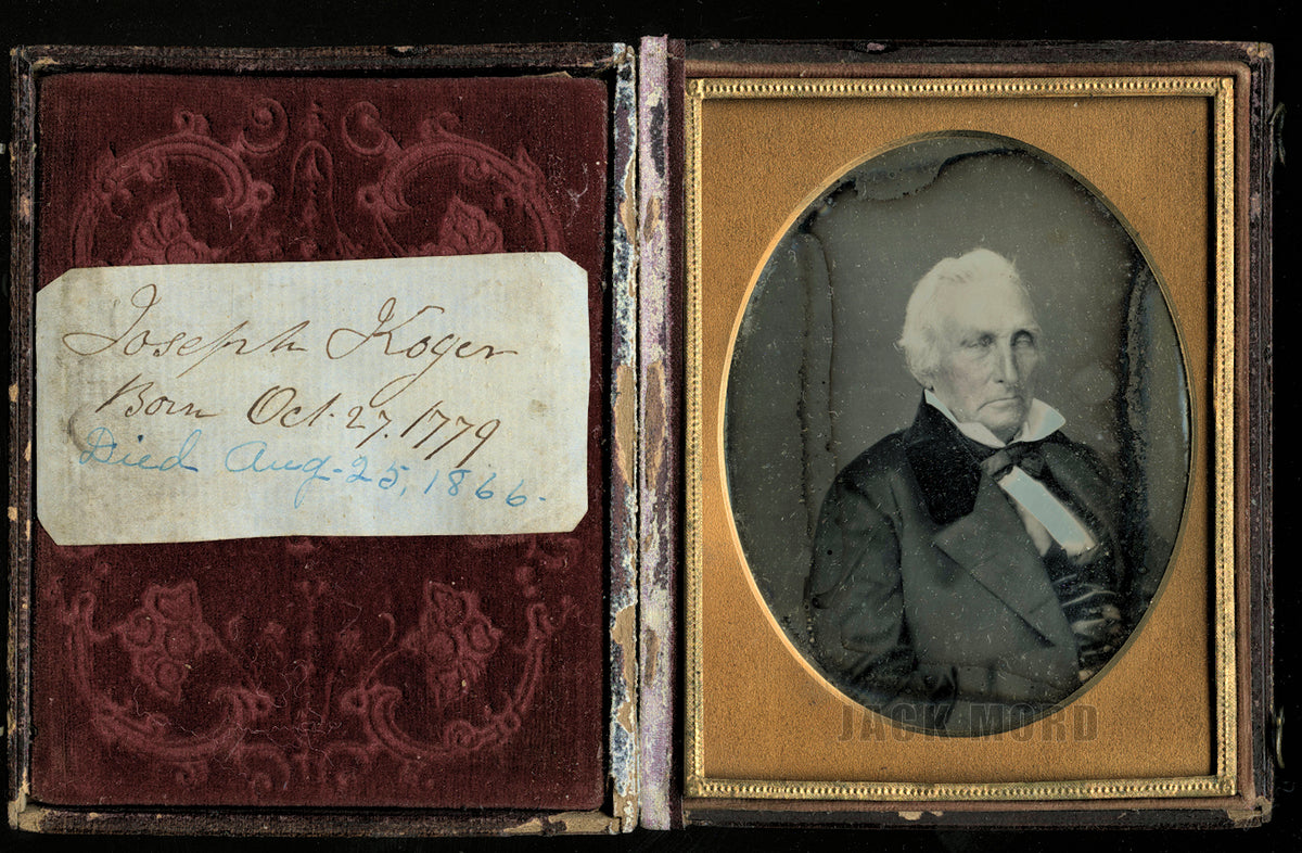 Rare 1/4 Daguerreotype Joseph Koger Mississippi Senator ID’d 1850s His ...