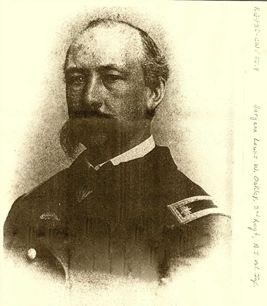 CDV PHOTO OF ID'D CIVIL WAR SURGEON 2ND NJ VOL INFANTRY GETTYSBURG 186 ...