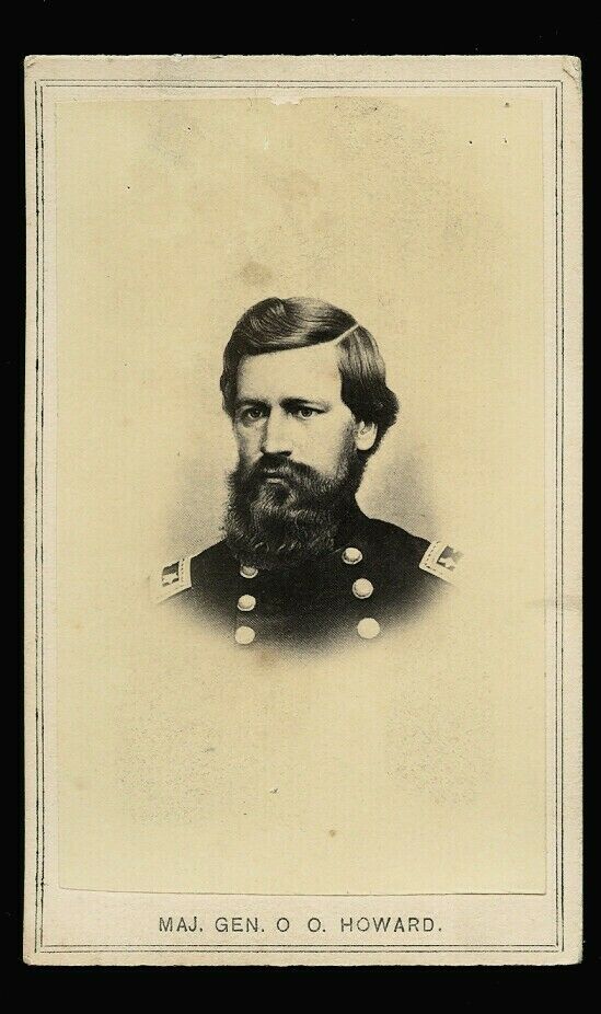 1860s CDV Photo General Oliver Howard / Civil War & Indian Wars – The ...
