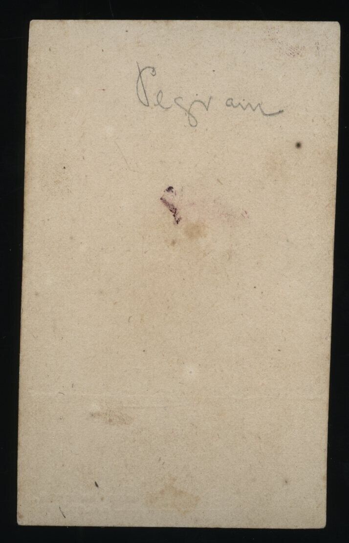 RARE CIVIL WAR CONFEDERATE GENERAL JOHN PEGRAM CDV PHOTO BENDANN BROS ...